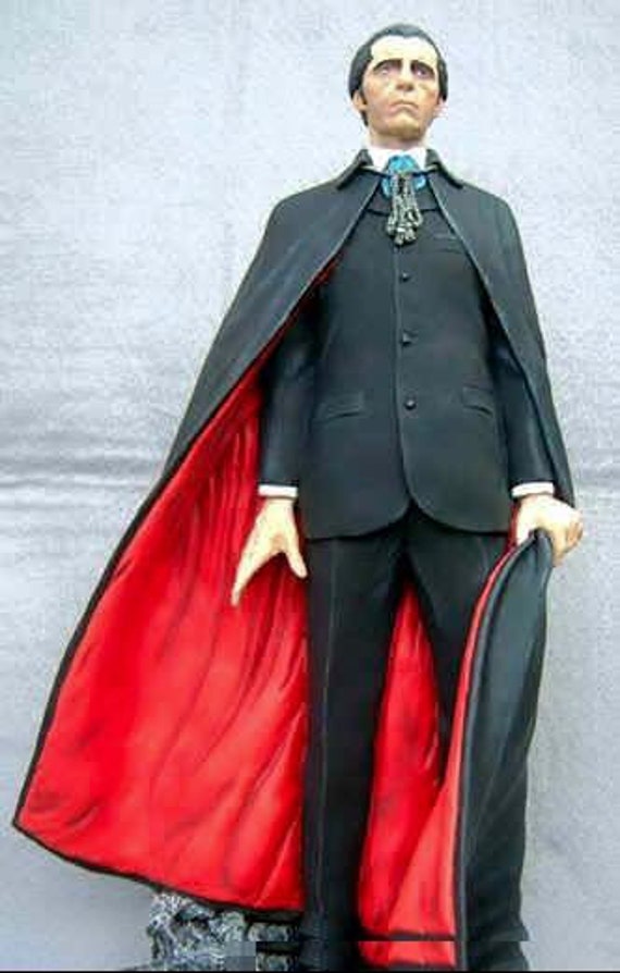Rare Classic 'dracula' Christopher Lee 1/5 Scale Resin | Etsy