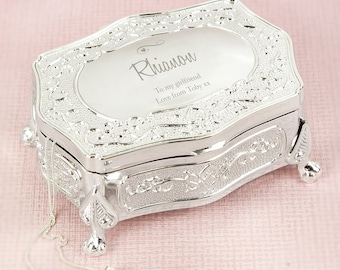 Small Silver Box | Etsy UK