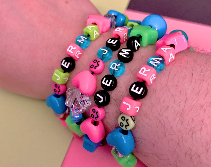 Jerma985 Kandi Bracelets Twitch Streamer AAEEOO Guy - Etsy