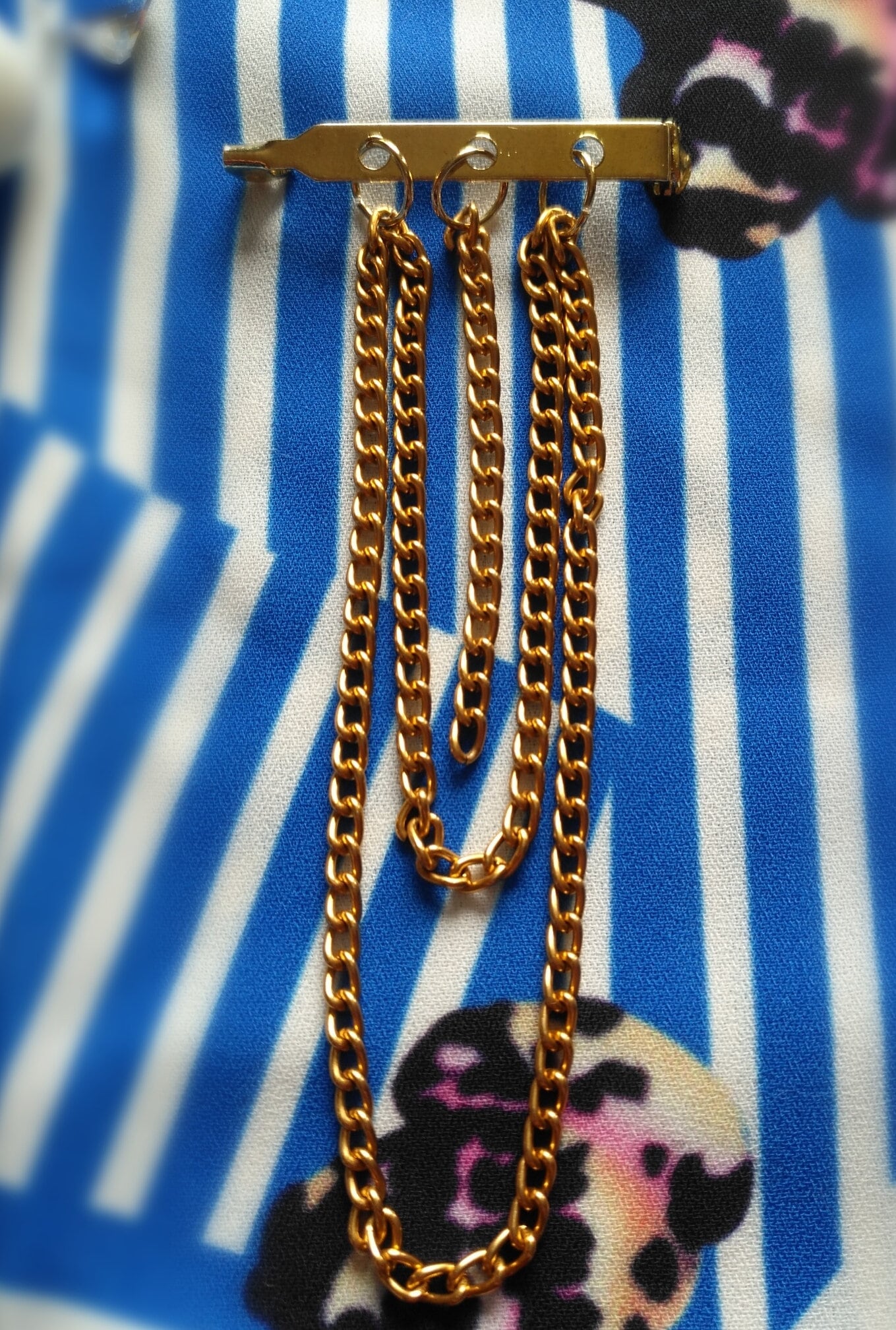 Handmade Minimalist Pin. Gold Aesthetic. Boho Goth Brooch. Cute Pin ...