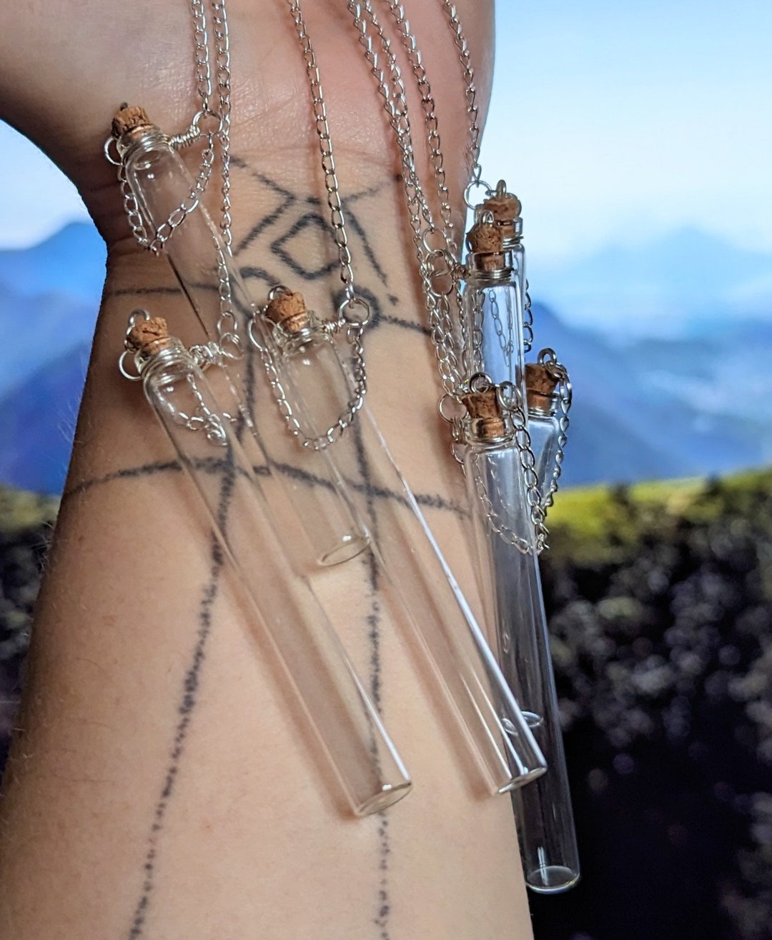 Chatelaine Tools. Glass Needle Case - Etsy