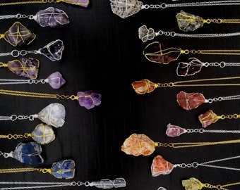 Crystal Necklaces - Etsy Canada