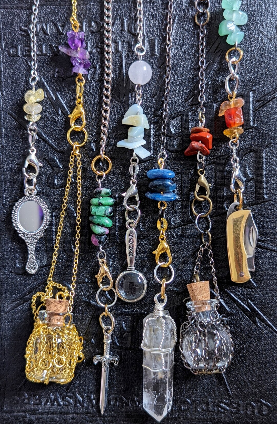 Chatelaine Tools. Chainmail Scent Bottle. Potion Bottle. Mirror ...