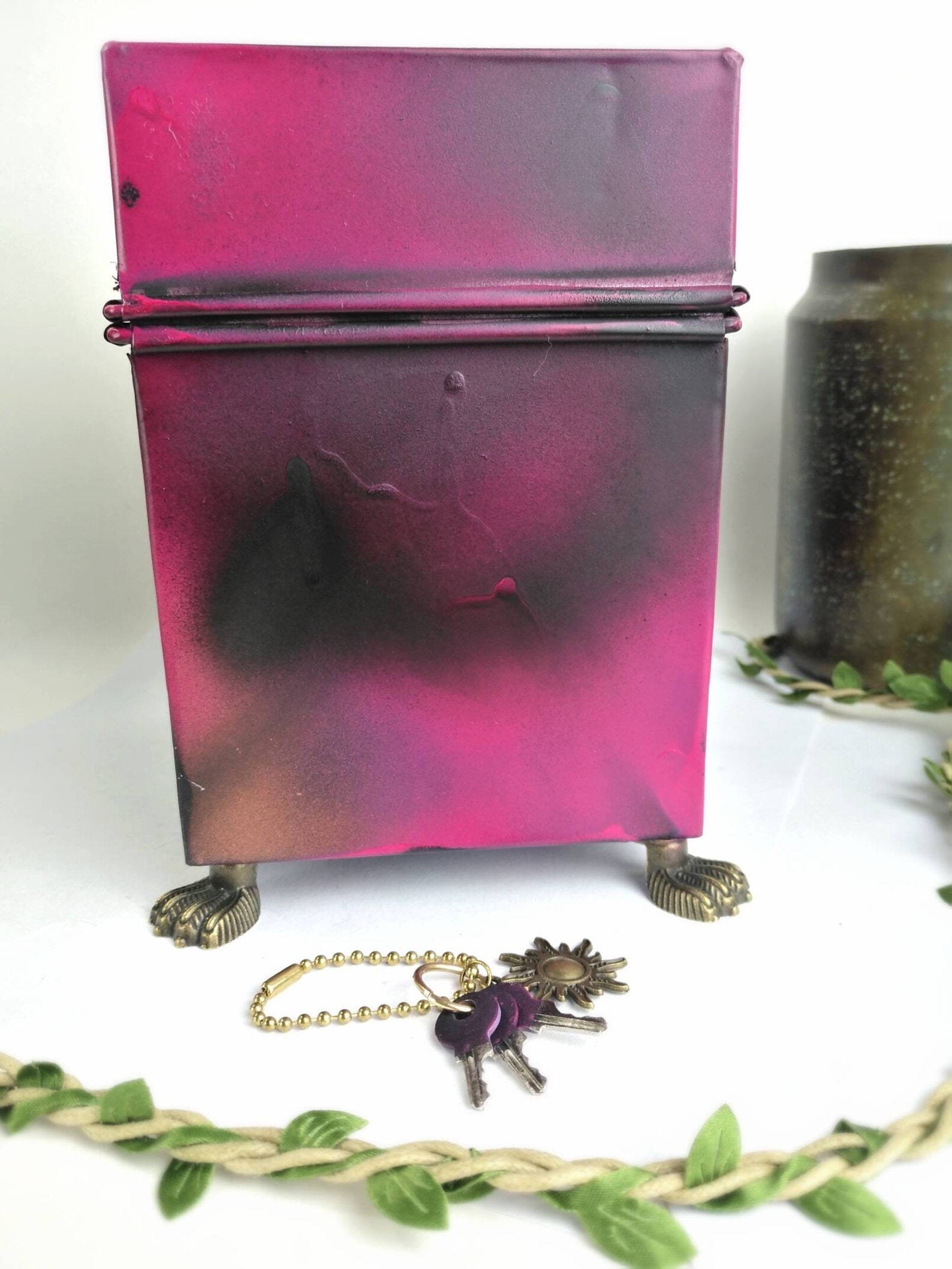 Celestial Claw Foot Lock Box. - Etsy