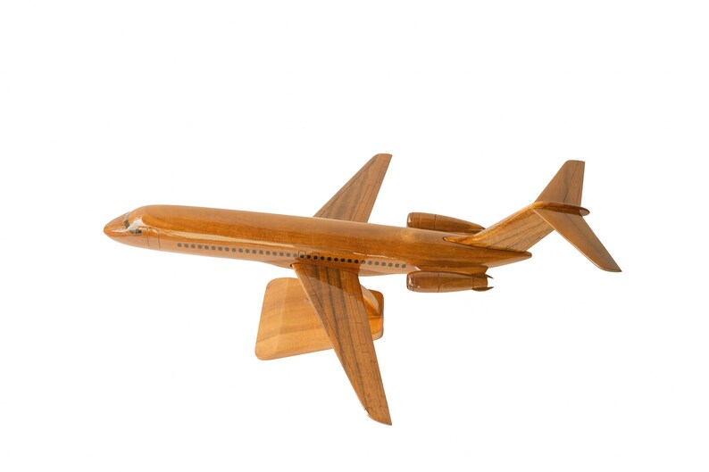 Mcdonnell Douglas DC-9 Aircraft Wooden Model Make of - Etsy