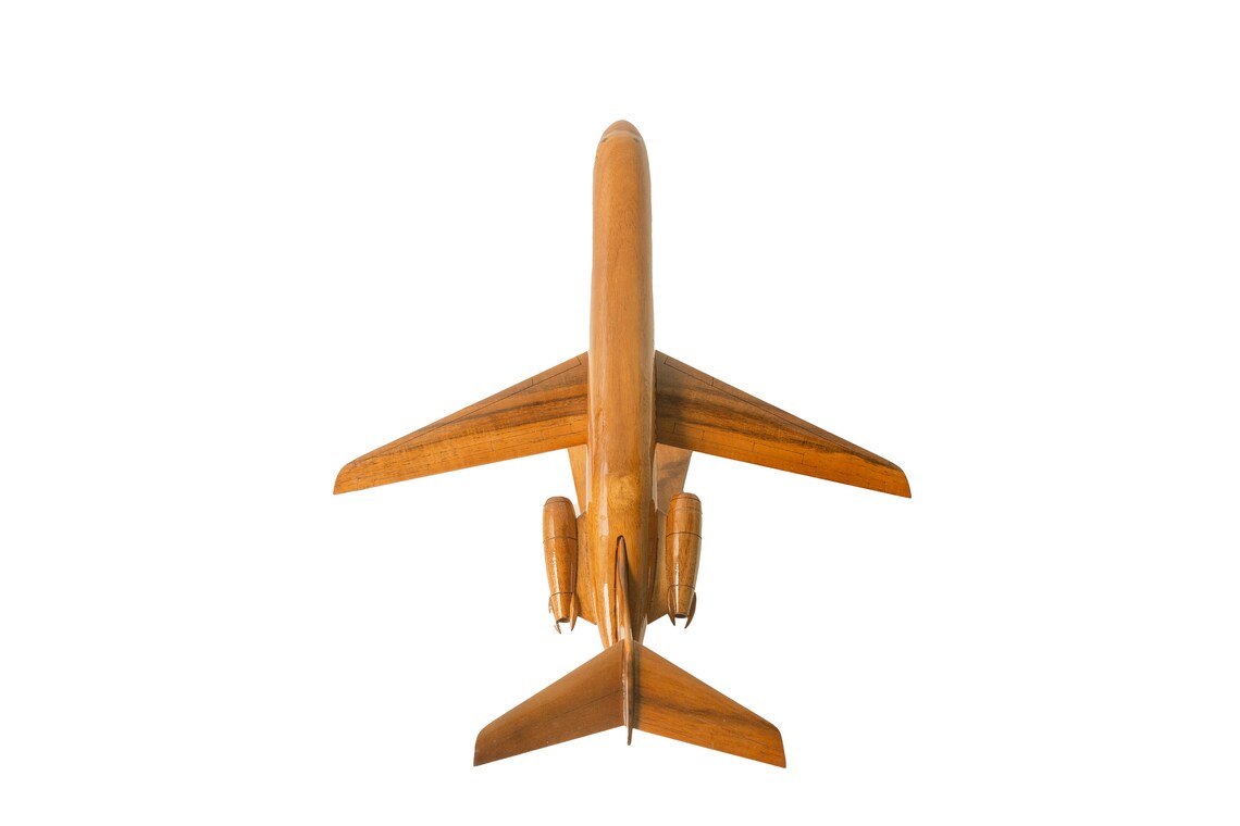 Mcdonnell Douglas DC-9 Aircraft Wooden Model Make of - Etsy
