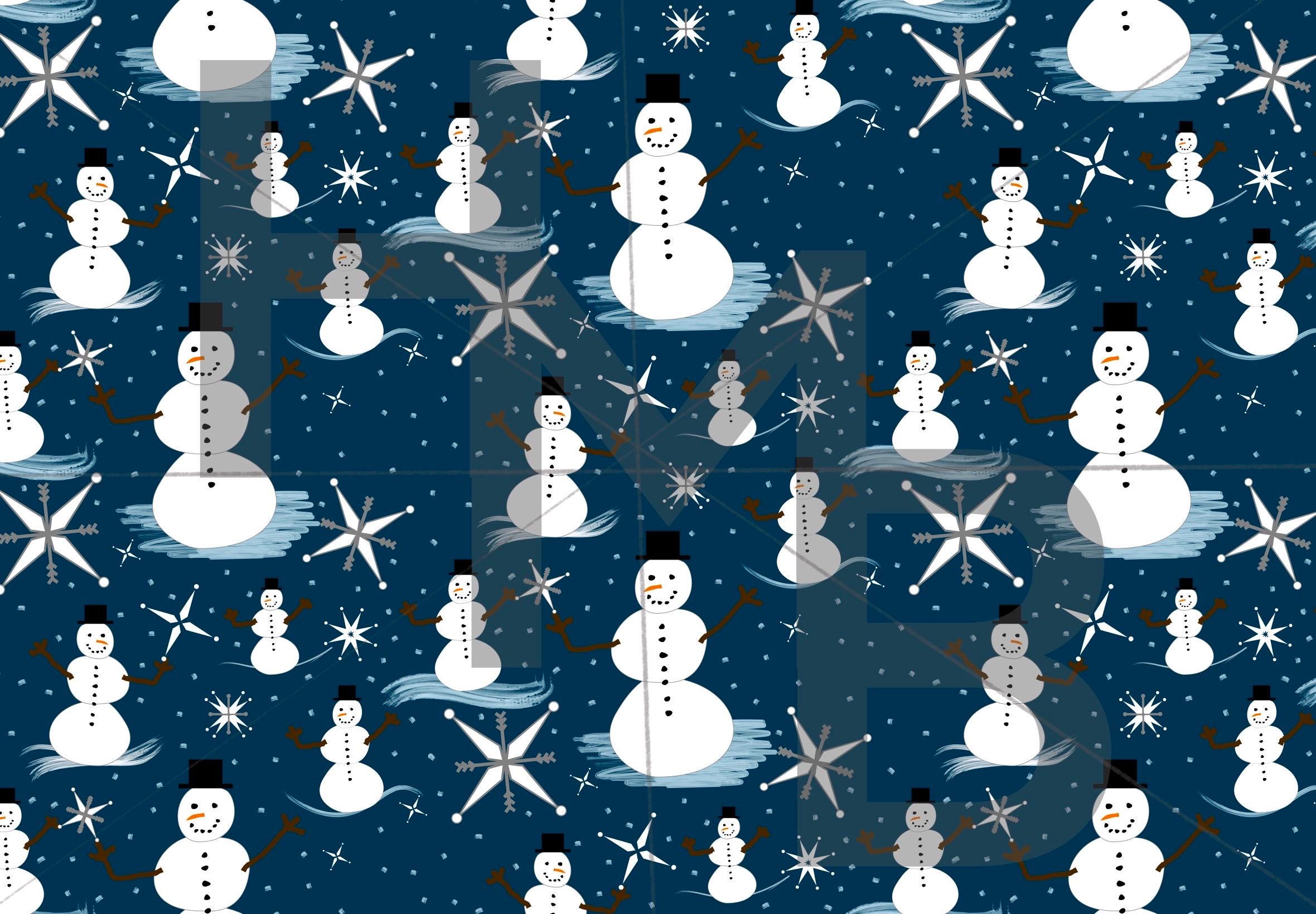 Winter Wonderland Digital Paper and Backgrounds - Etsy