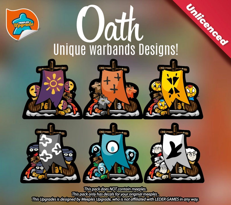 OATH Upgrade Kit Stickers • Decals Kit • Premium Materials! - Etsy