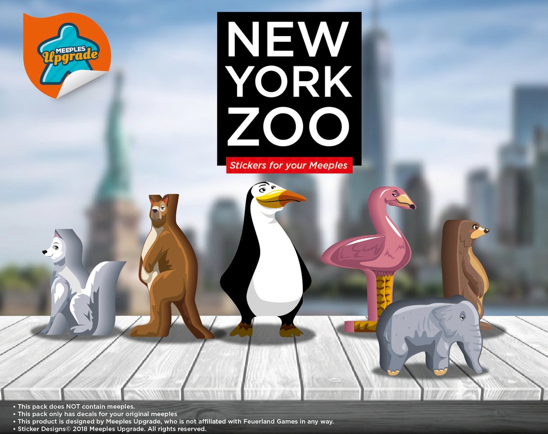 NEW YORK ZOO Upgrade Kit Stickers • Decals Kit • Premium Materials! - Etsy