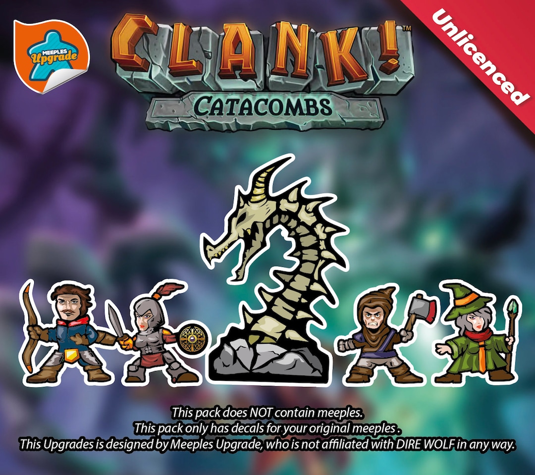 CLANK! Catacombs Upgrade Kit (unofficial Product) - Etsy