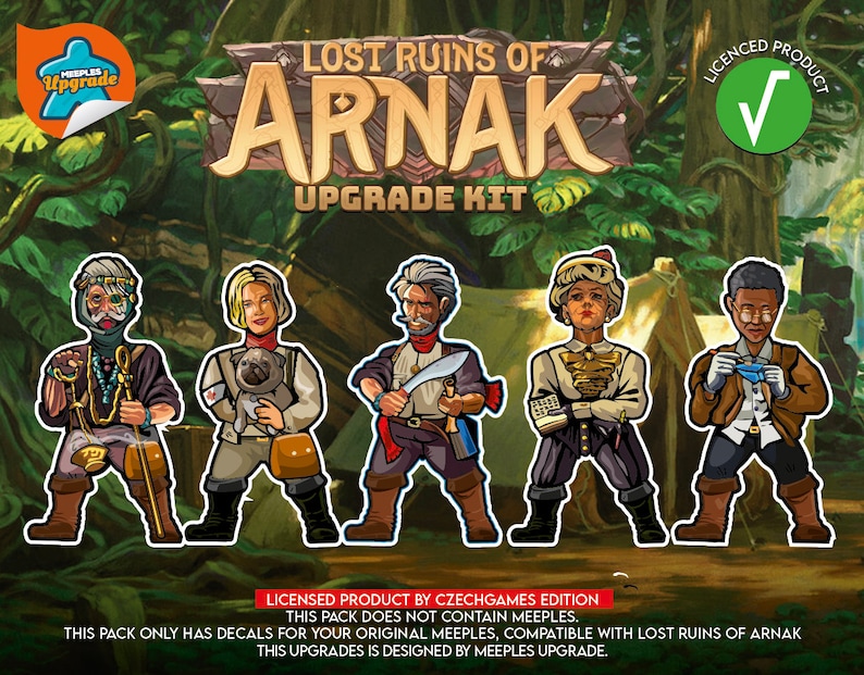 LICENCED the RUINS of ARNAK Expeditions Leaders Expansion - Etsy UK
