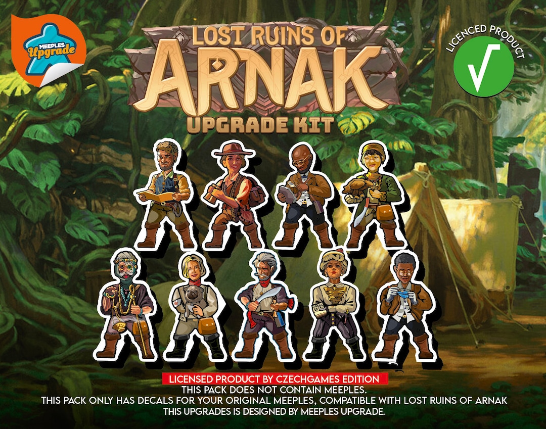LICENSED the RUINS of ARNAK + Expeditions Leaders Expansion, Upgrade ...