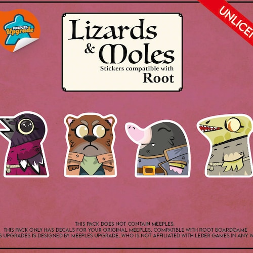 ROOT VAGABOND Expansion Unofficial Meeple Upgrade Kit - Etsy