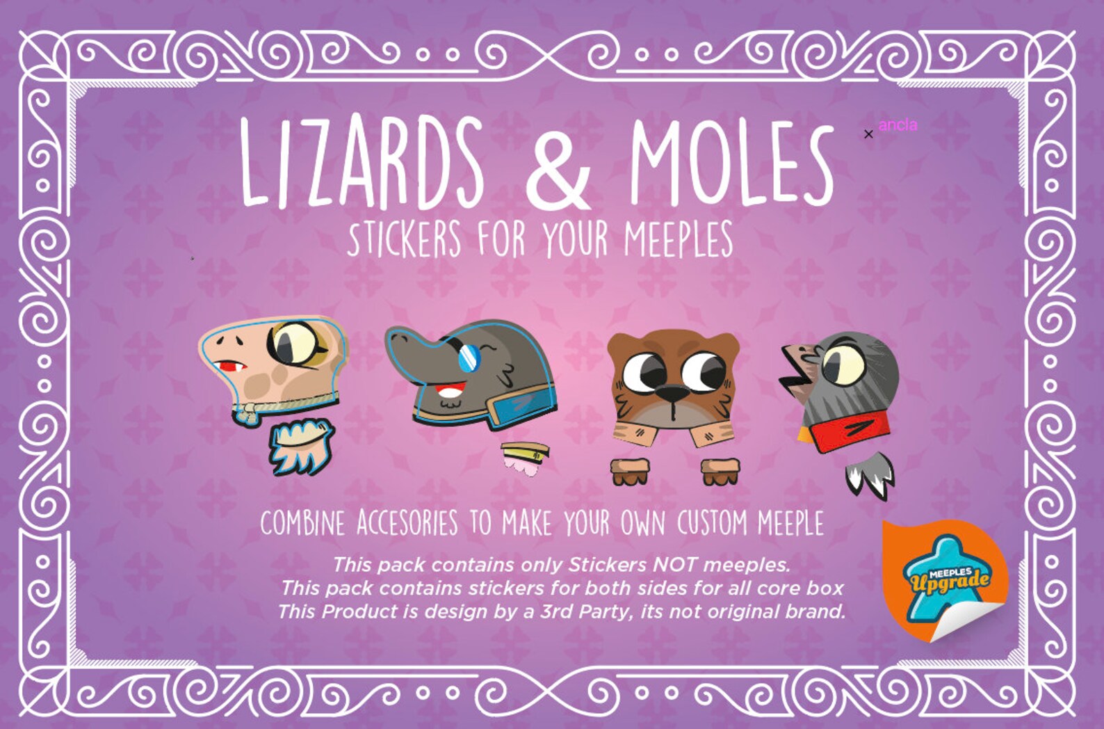 ROOT LIZARDS and MOLES Expansion Pack Upgrade Kit - Etsy