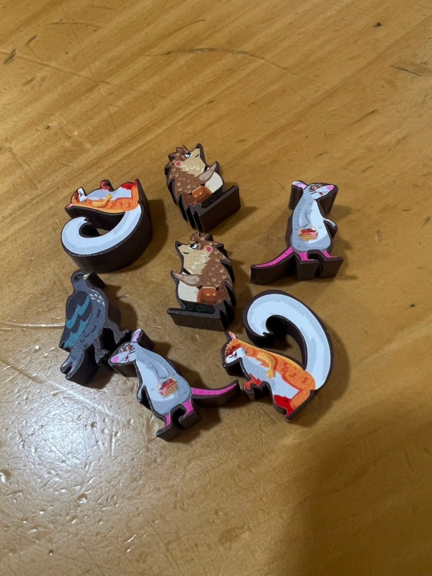 Tiny Towns Villagers / Trees Decals for Meeples - Etsy