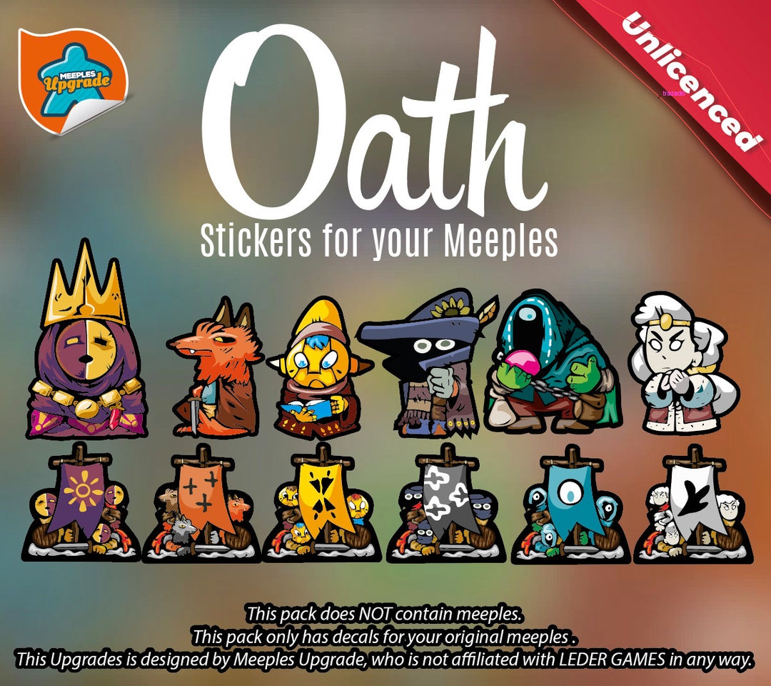 OATH Upgrade Kit Stickers • Decals Kit • Premium Materials! - Etsy