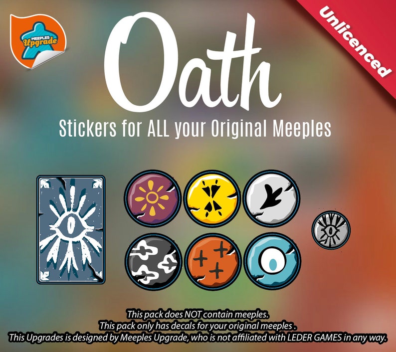 OATH Upgrade Kit Stickers • Decals Kit • Premium Materials! - Etsy