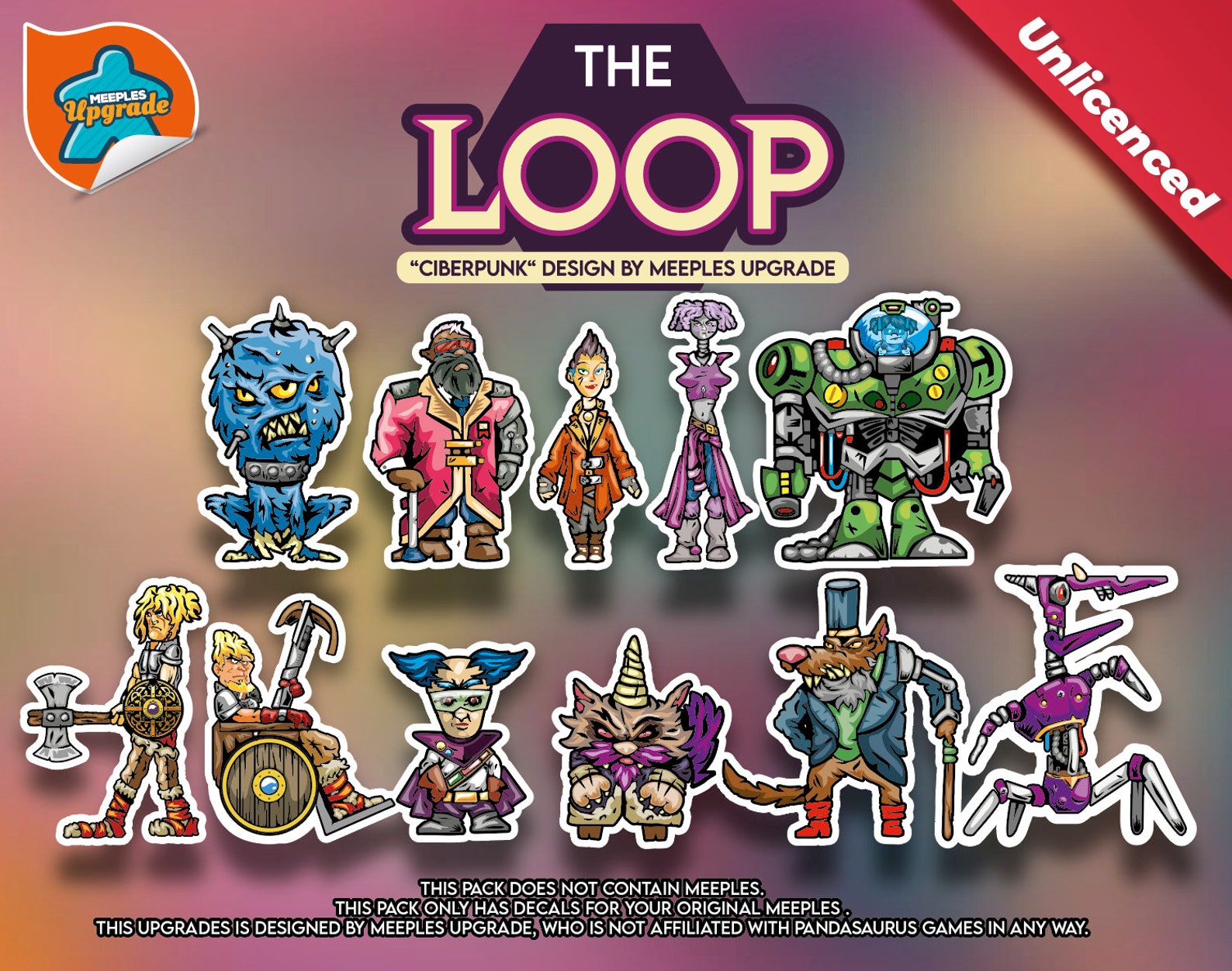 THE LOOP Upgrade Kit Stickers • Decals Kit • Premium Materials! - Etsy