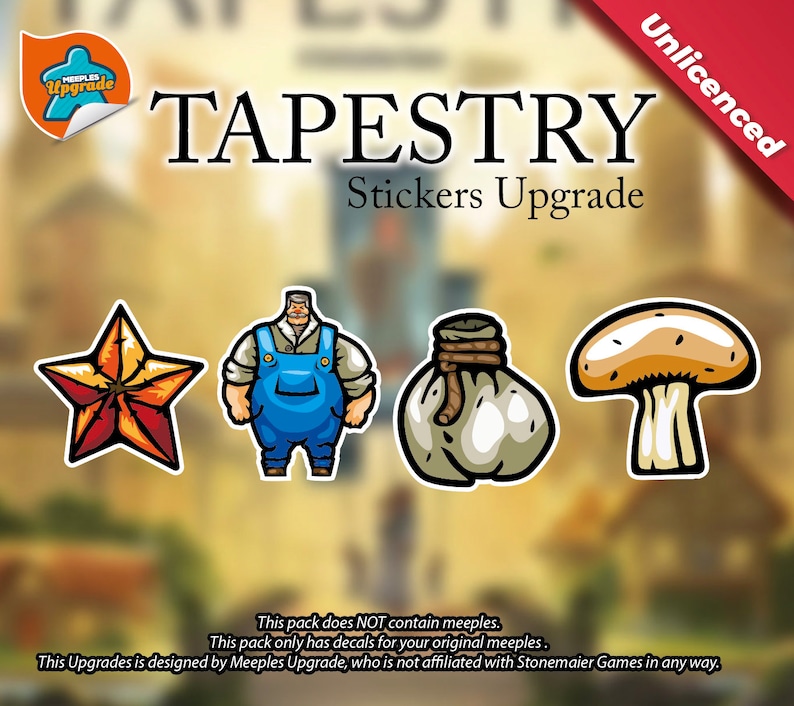 TAPESTRY Upgrade Kit Stickers Decals Kit Premium - Etsy