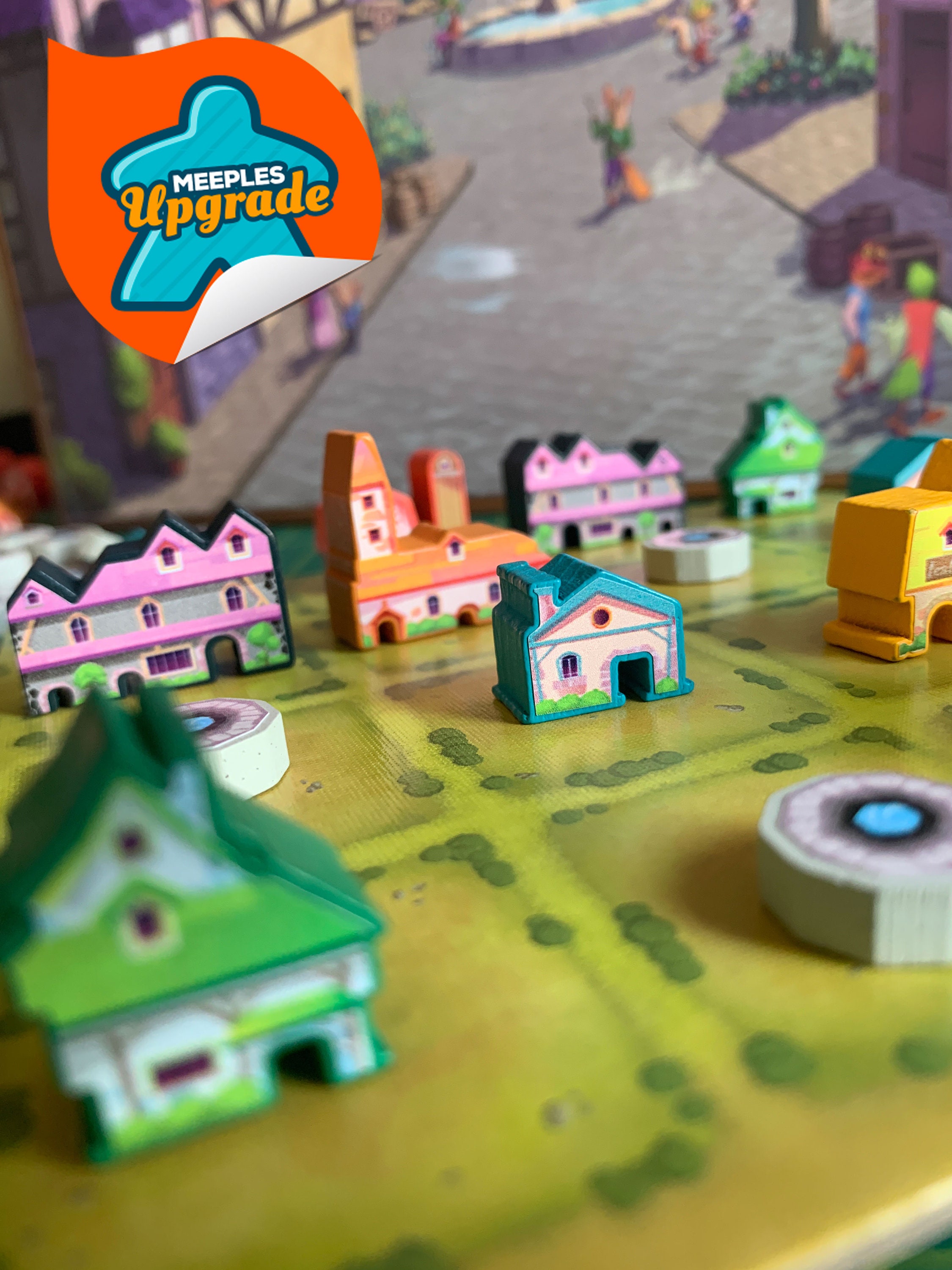 TINY TOWNS Meeples Upgrade Kit Stickers decals Kit Premium | Etsy Ireland