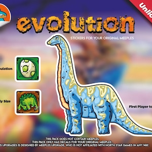 EVOLUTION Upgrade Kit - Decals for Your Meeples - Etsy