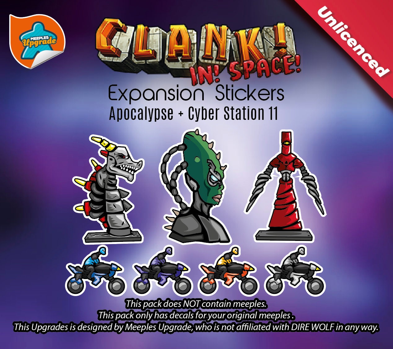 CLANK! IN! SPACE! Apocalypse + Cyber Station 11 Upgrade Kit Expansions ...