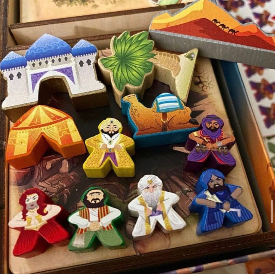 FIVE TRIBES the Djinns of Naqala Meeples Upgrade Kit Stickers - Etsy