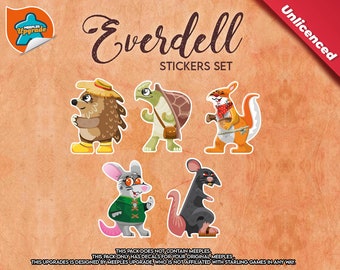 AGRICOLA Upgrade Kit, Meeples Stickers Custom Die Cut Decals, Premium Materials for Agricola ...