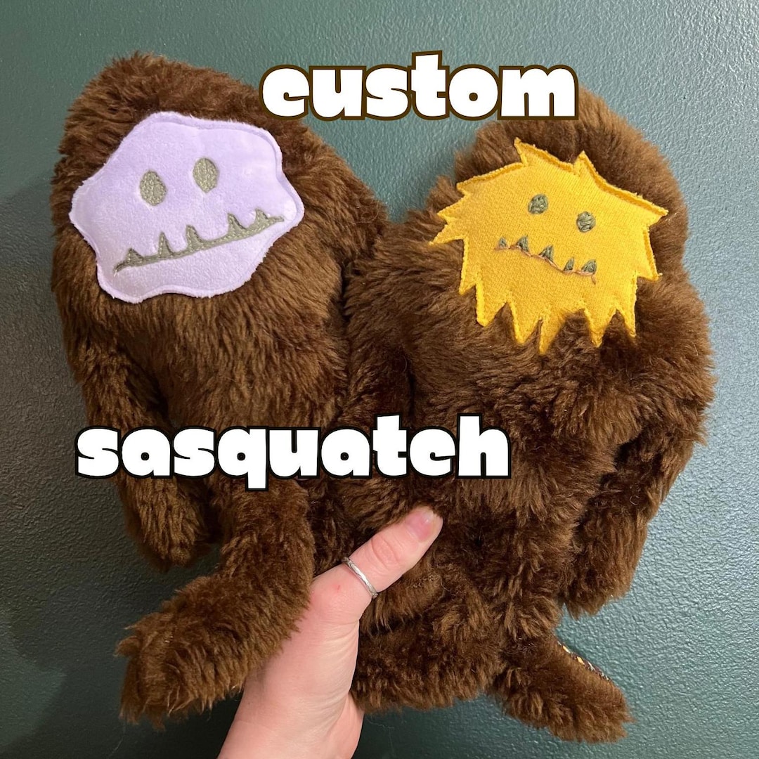 Made to Order Sasquatch Fuzzy Friend | Monster Stuffed Animal ...
