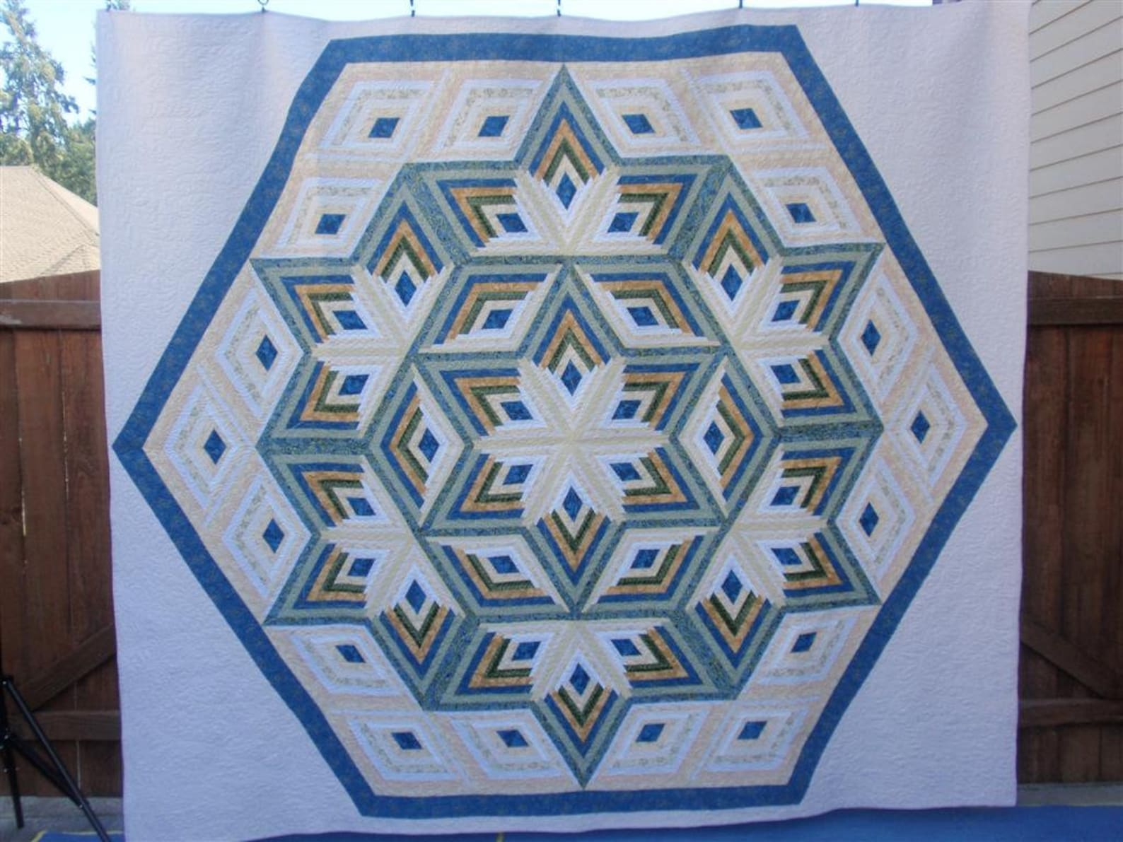 Diamond Log Cabin Star Quilt Pattern - Etsy