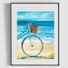 Bicycles Original Monoprint - Cycling Art - Vibrant Geometric ...