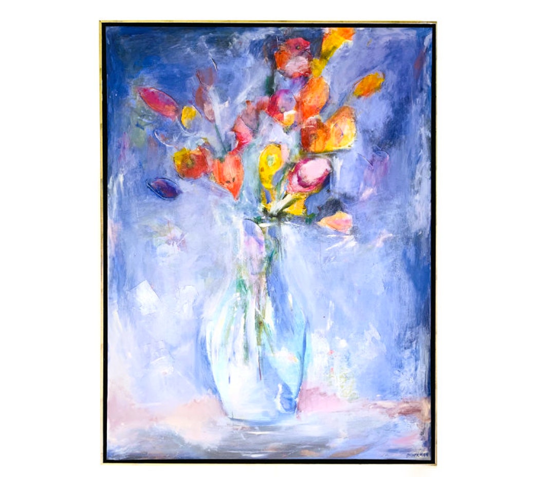 Original Painting: "spring Tulips" by Delaware Artist Stephanie ...