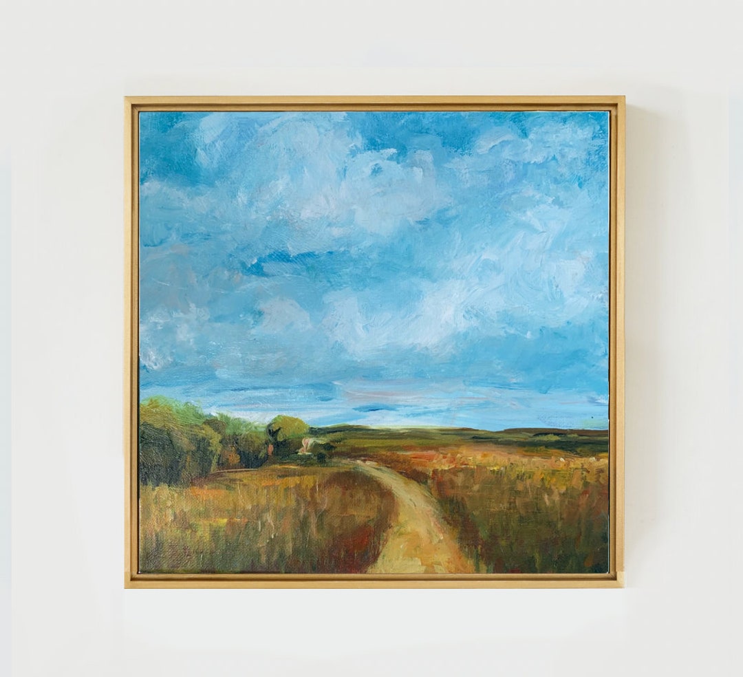 Original Painting: "autumn Road" by Delaware Artist Stephanie Silverman ...