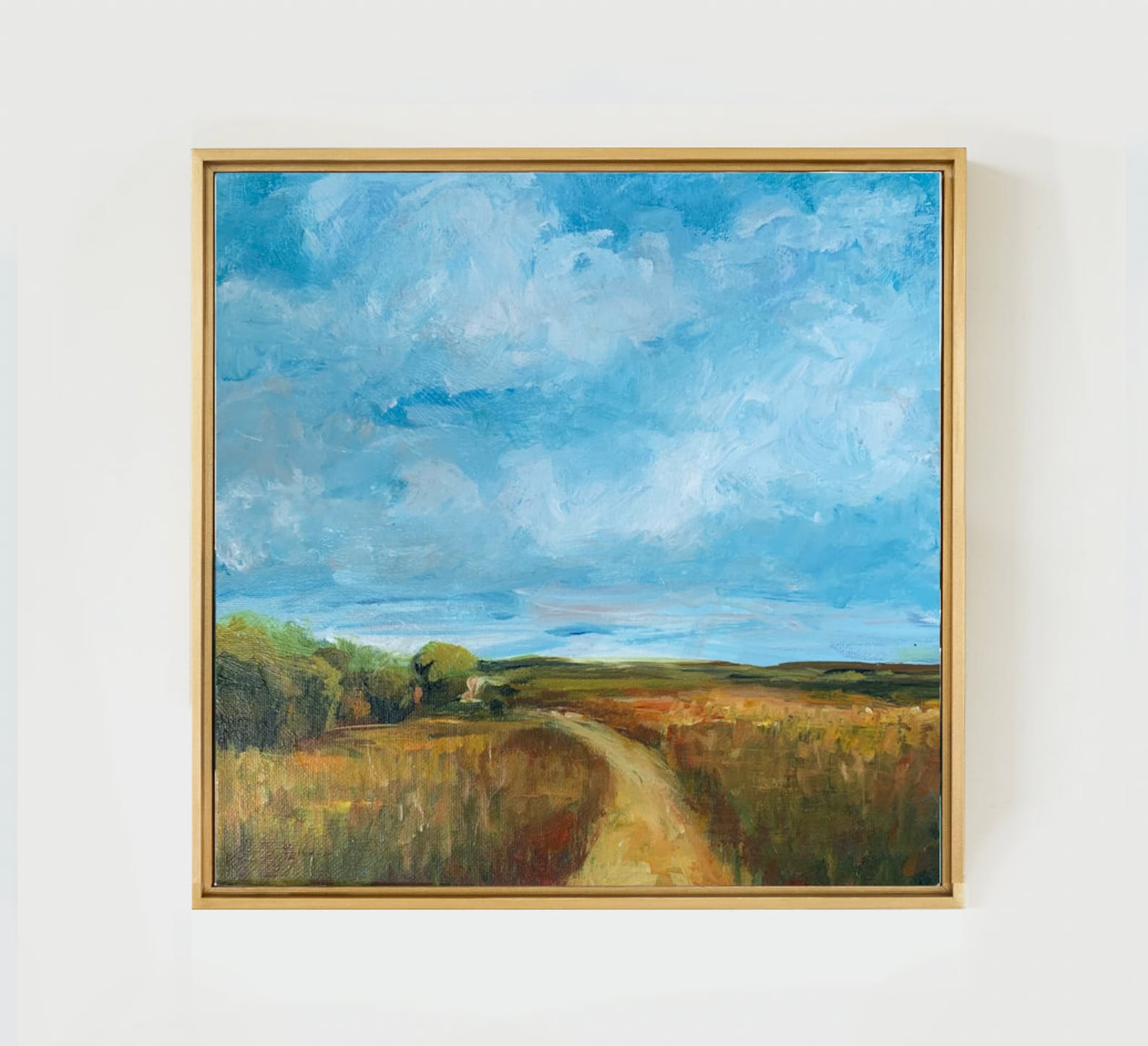 Original Painting: "autumn Road" by Delaware Artist Stephanie Silverman ...