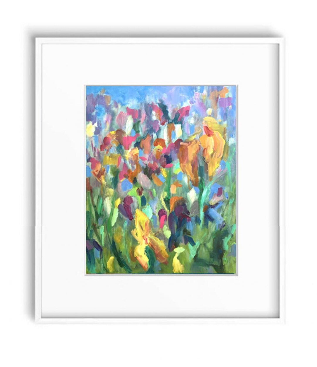 Limited Edition Print: "field of Flowers" by Delaware Artist Stephanie ...