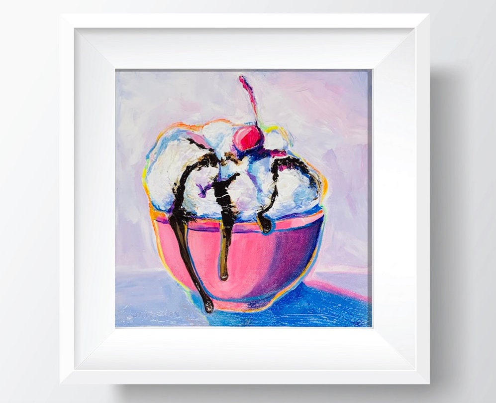 Wayne Thiebaud Ice Cream