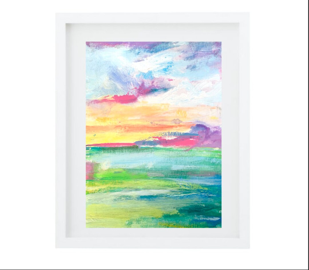 Limited Edition Print: "bellini Sunrise" by Delaware Artist Stephanie ...