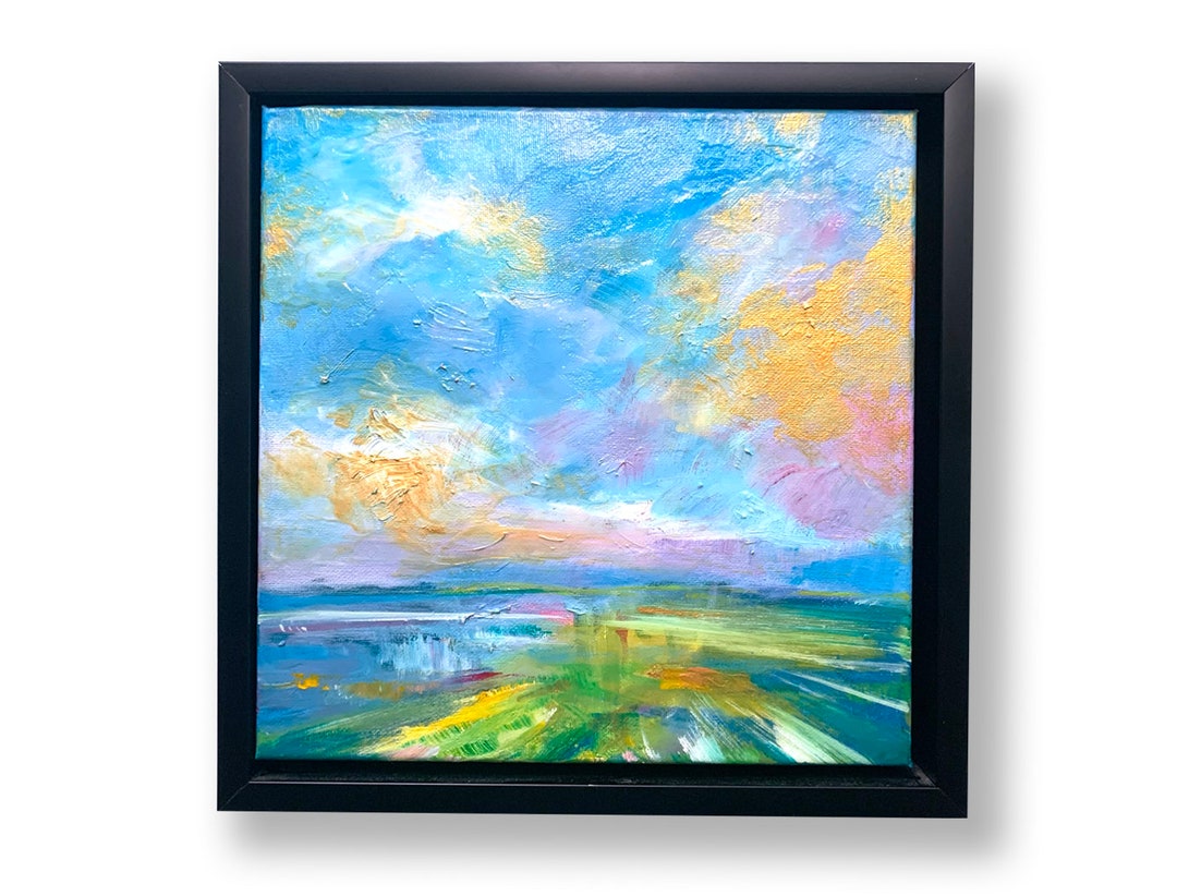 ORIGINAL PAINTING: "after the Storm" by Stephanie Silverman - Etsy