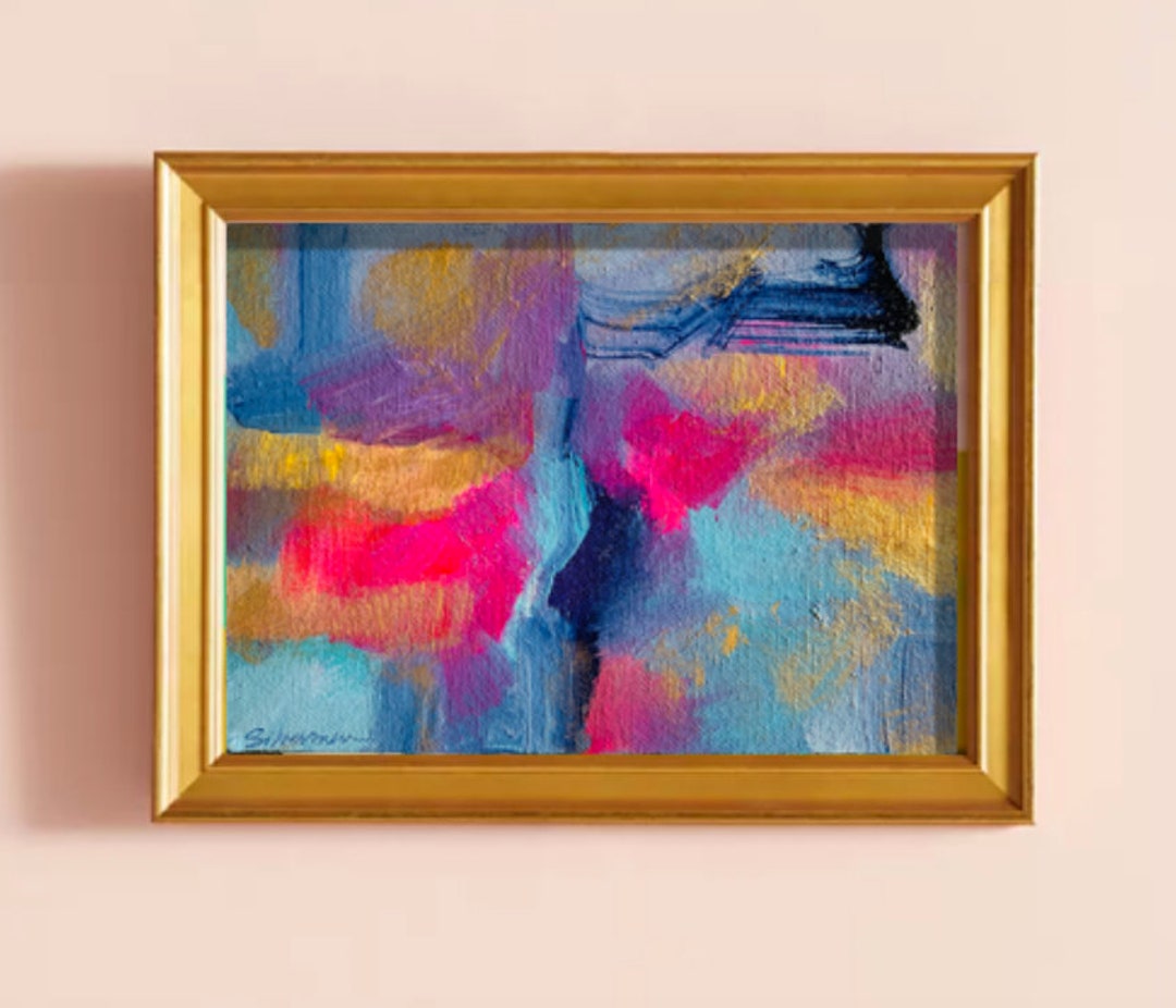 ORIGINAL PAINTING: "miami Nights " by Delaware Artist Stephanie ...