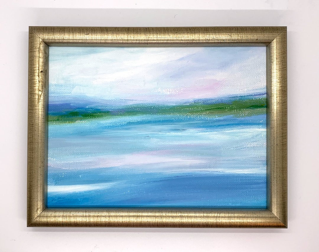 Original Painting: "serenity" by Delaware Artist Stephanie Silverman - Etsy