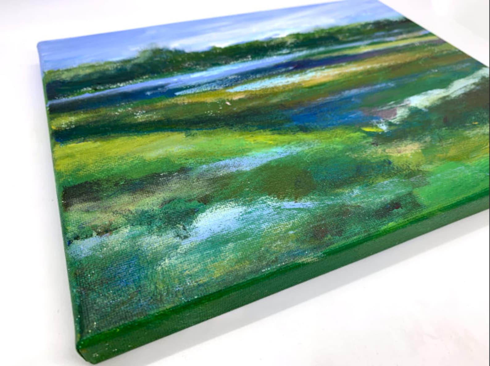 ORIGINAL Painting-"lewes, DE Marshes" by Delaware Artist Stephanie ...