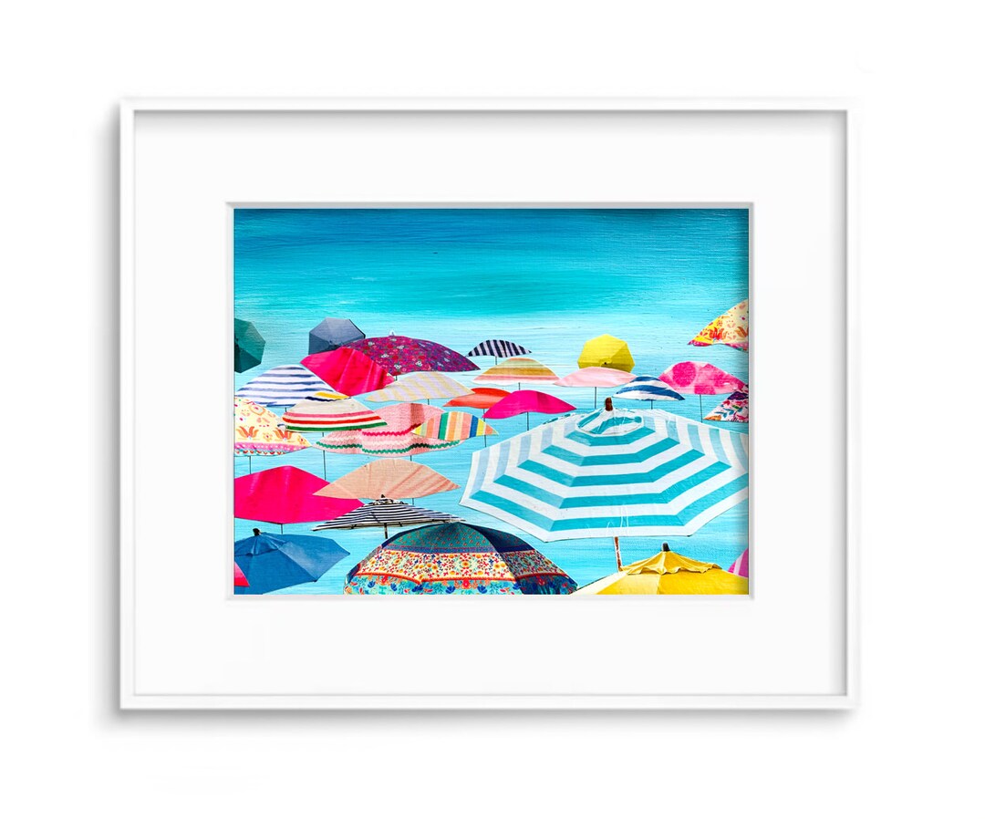 LIMITED EDITION PRINT: "beach Day Bliss" by Delaware Artist Stephanie ...
