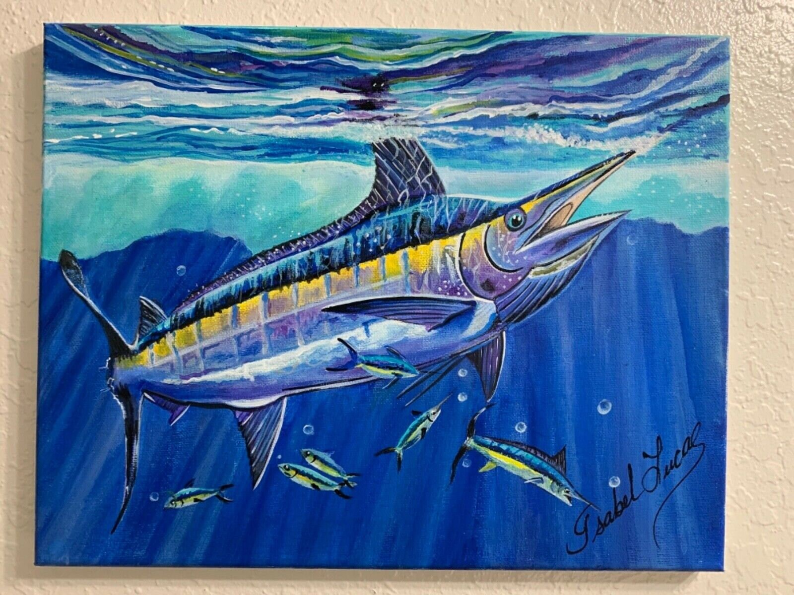 Blue Marlin Ship Wallpaper