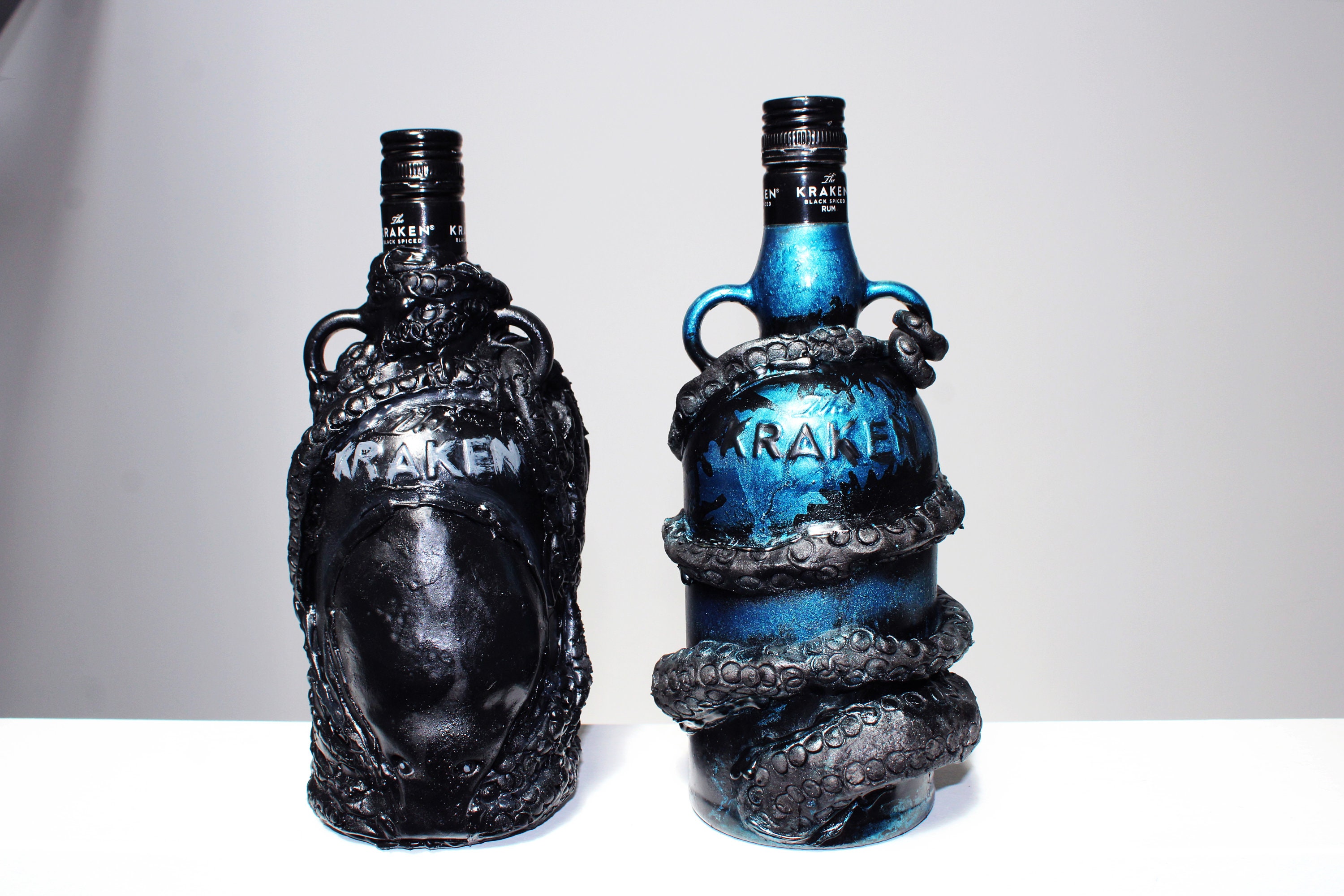 The Kraken Original Handmade Customized Kraken Bottle Free | Etsy