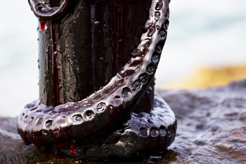 The Bleeding Kraken - Original Handmade Customized Kraken Bottle (free Gift Wrapping) EMPTY ...