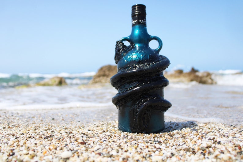 The Kraken Original Handmade Customized Kraken Bottle Free - Etsy
