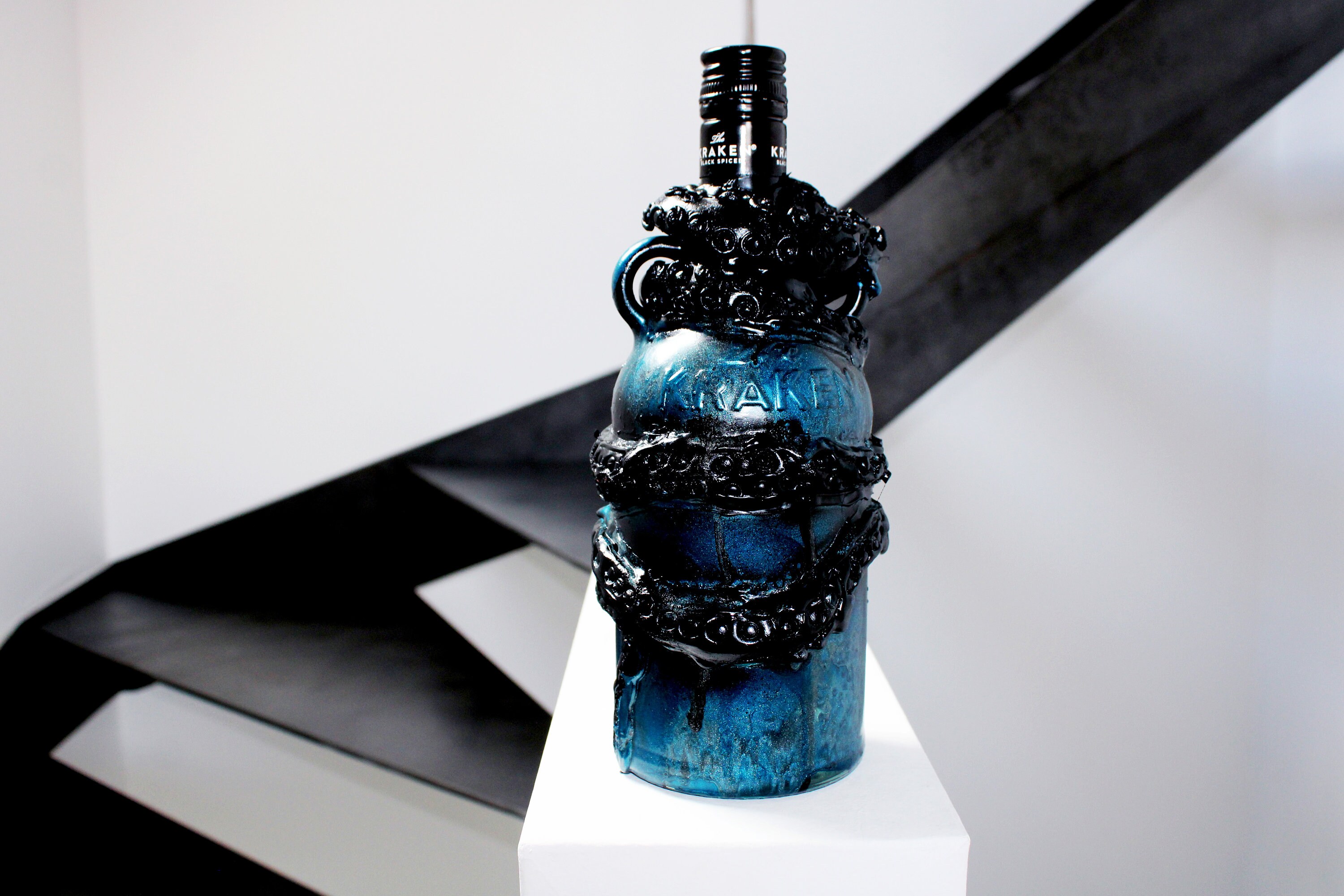 The Savage Kraken Original Handmade Customized Kraken Bottle - Etsy