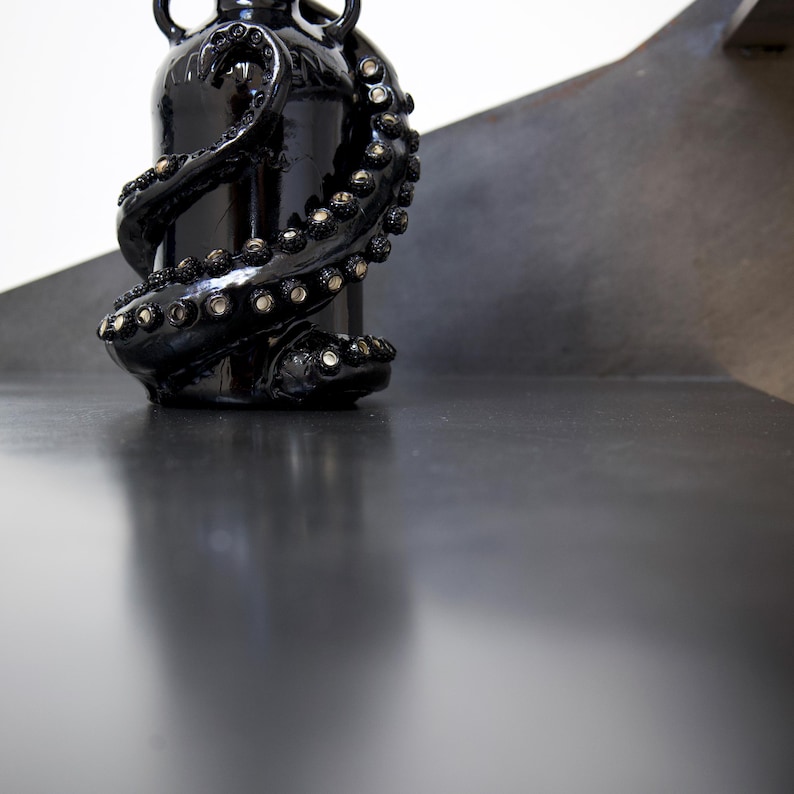 The Black Dimond Kraken - Original Handmade Customized Kraken Bottle (free Gift Wrapping) EMPTY ...