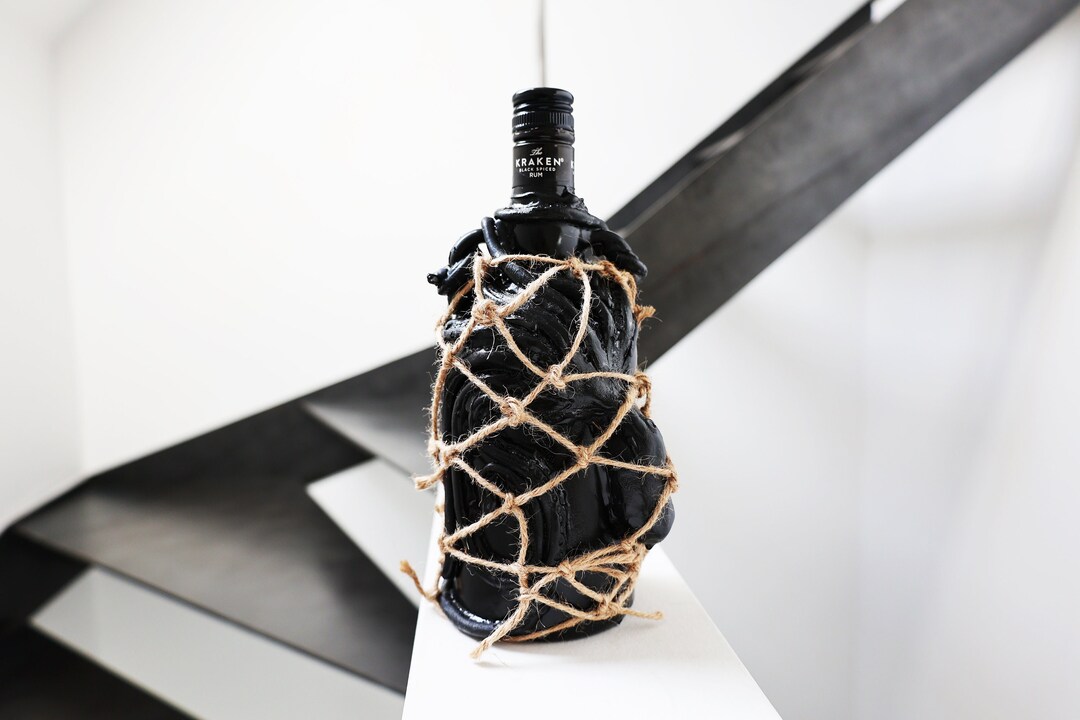 Release the Kraken - Original Handmade Customized Kraken Bottle (free Gift Wrapping) EMPTY - Etsy