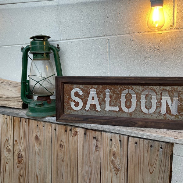 Rusted Steel Sign - Etsy